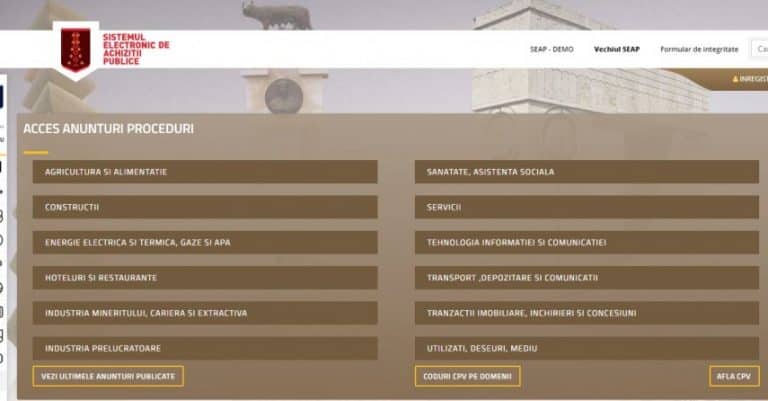 Ce este SICAP? - Licitatii Publice